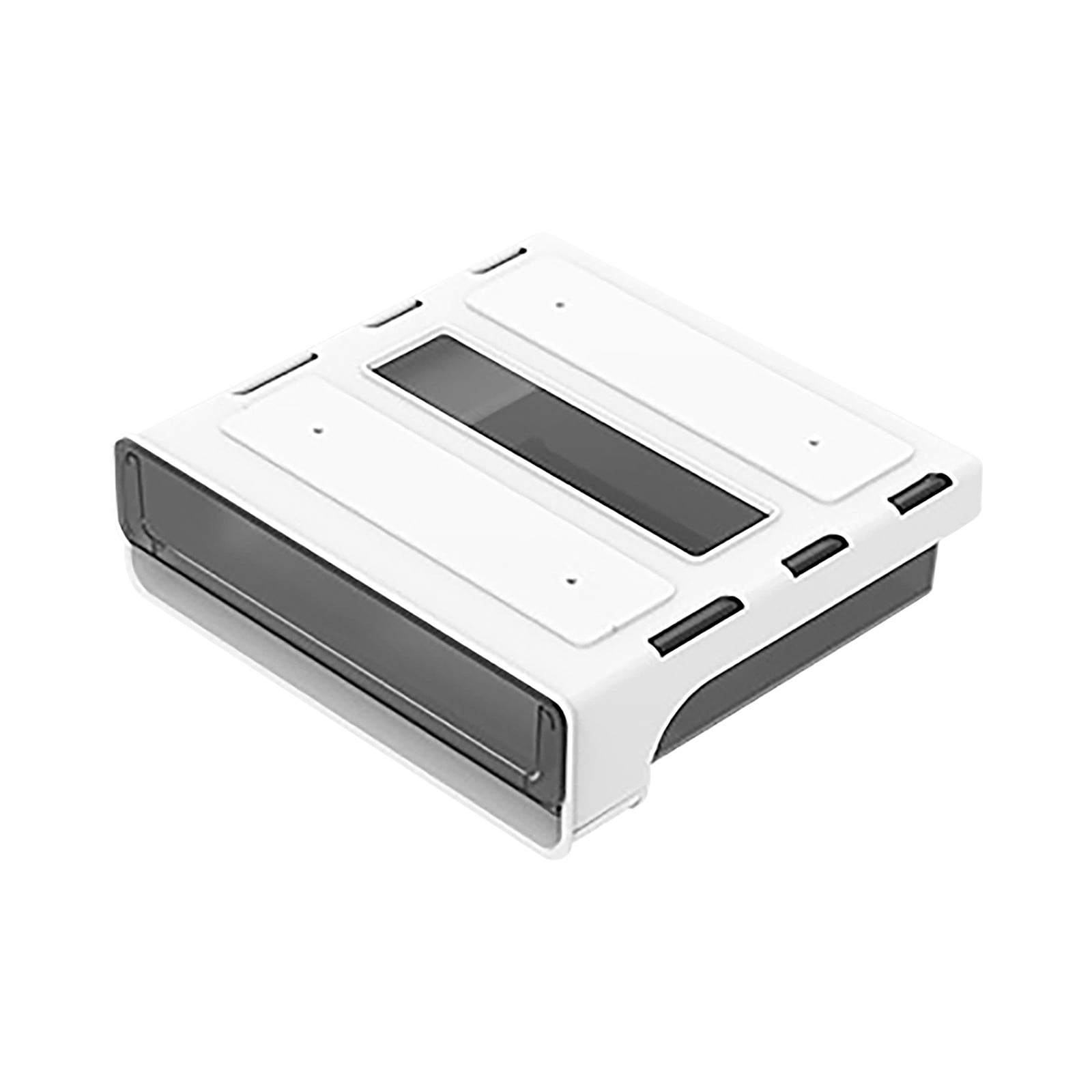 OAVQHLG3B Clearance Hidden Plastic Storage Box Under Desk Drawer, Table ...
