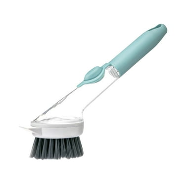 Kitchenaid Soap Dispensing Sink Brush in Black, Dishwasher Safe ...