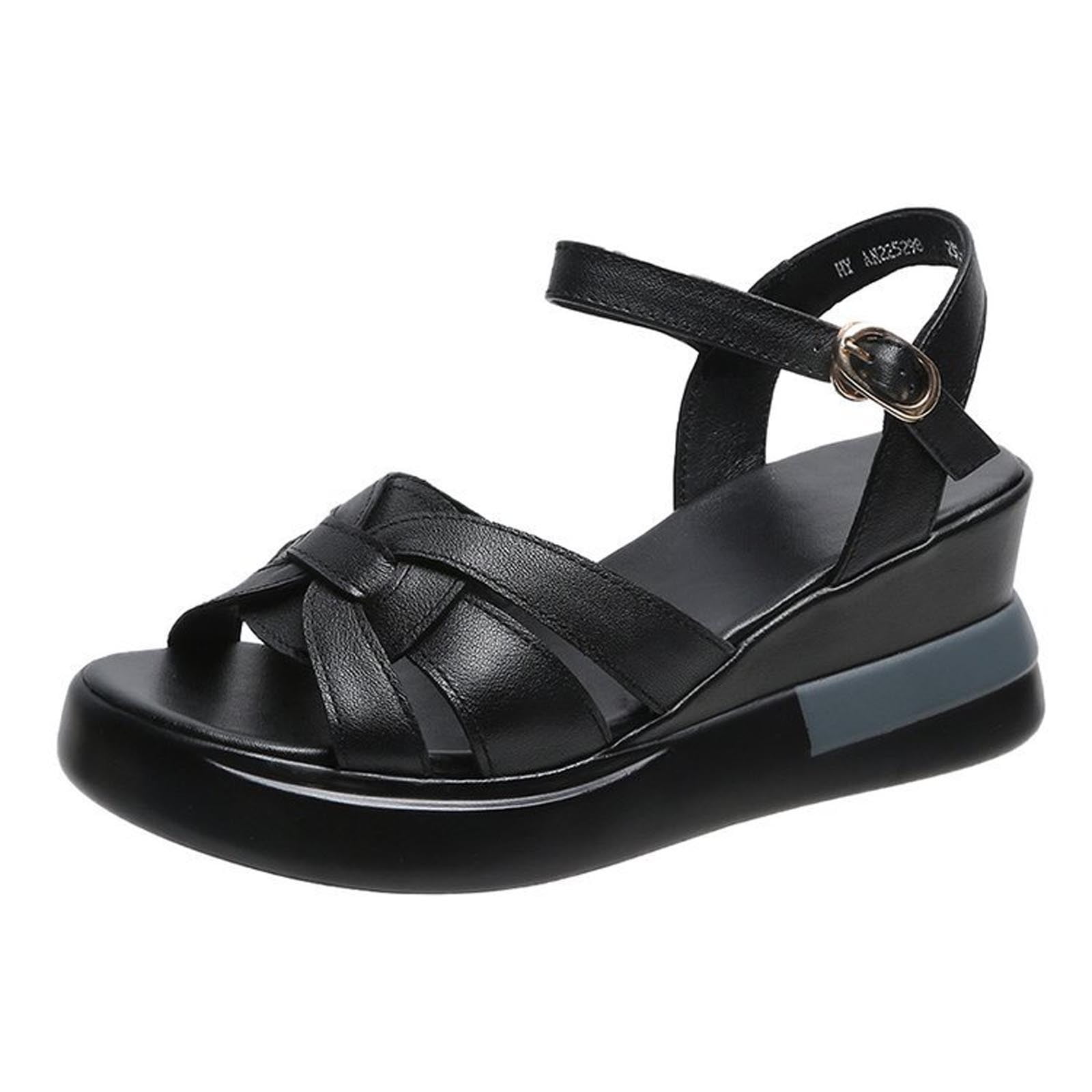 OAVQHLG3B Dress Sandals for Women Summer Ladies Shoes Casual Women's ...
