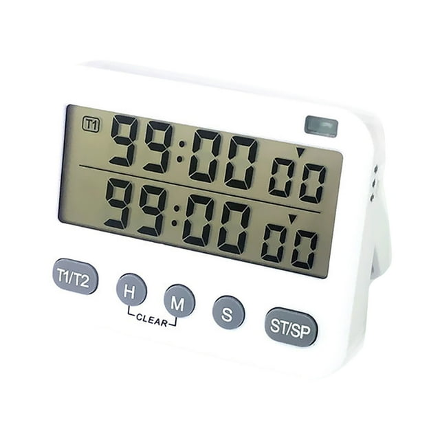 OAVQHLG3B Dual Digital Timer, Kitchen Timer for Cooking Countdown ...