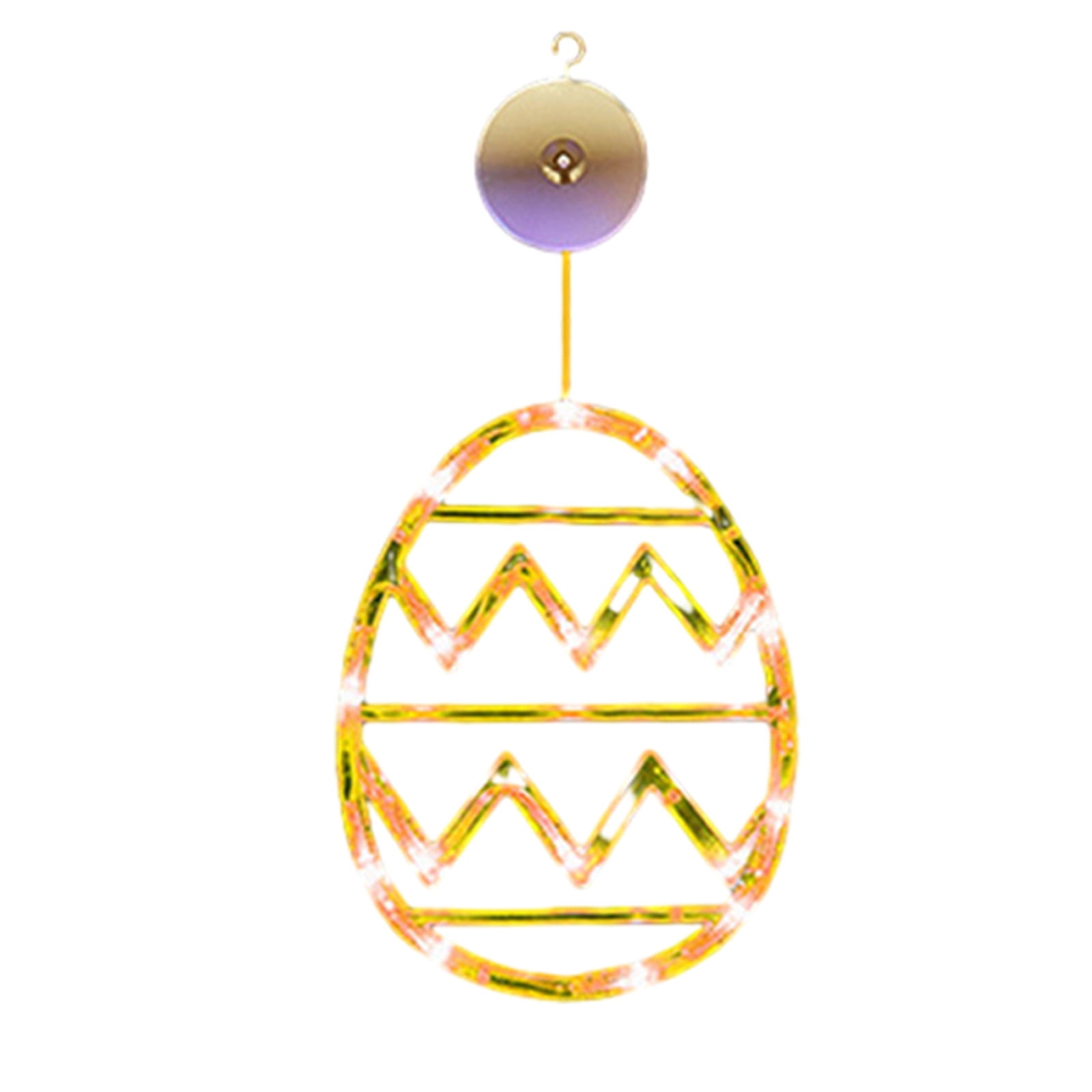 OAVQHLG3B Easter Window Lights, Easter Window Decorations,Easter Egg ...