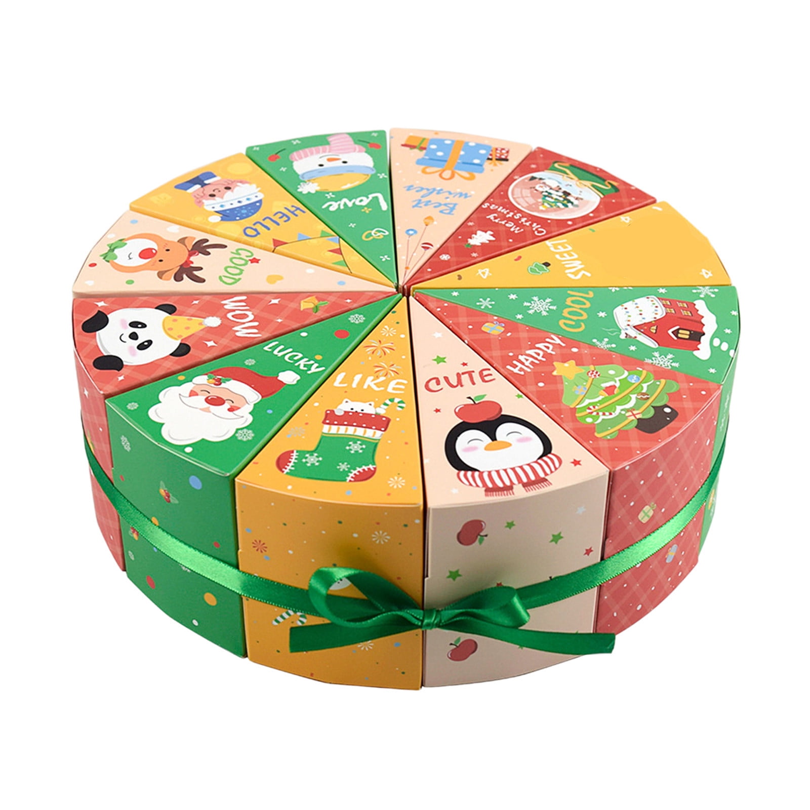 OAVQHLG3B Gift Boxes, Christmas Packaging - 12-Piece for Countdown ...