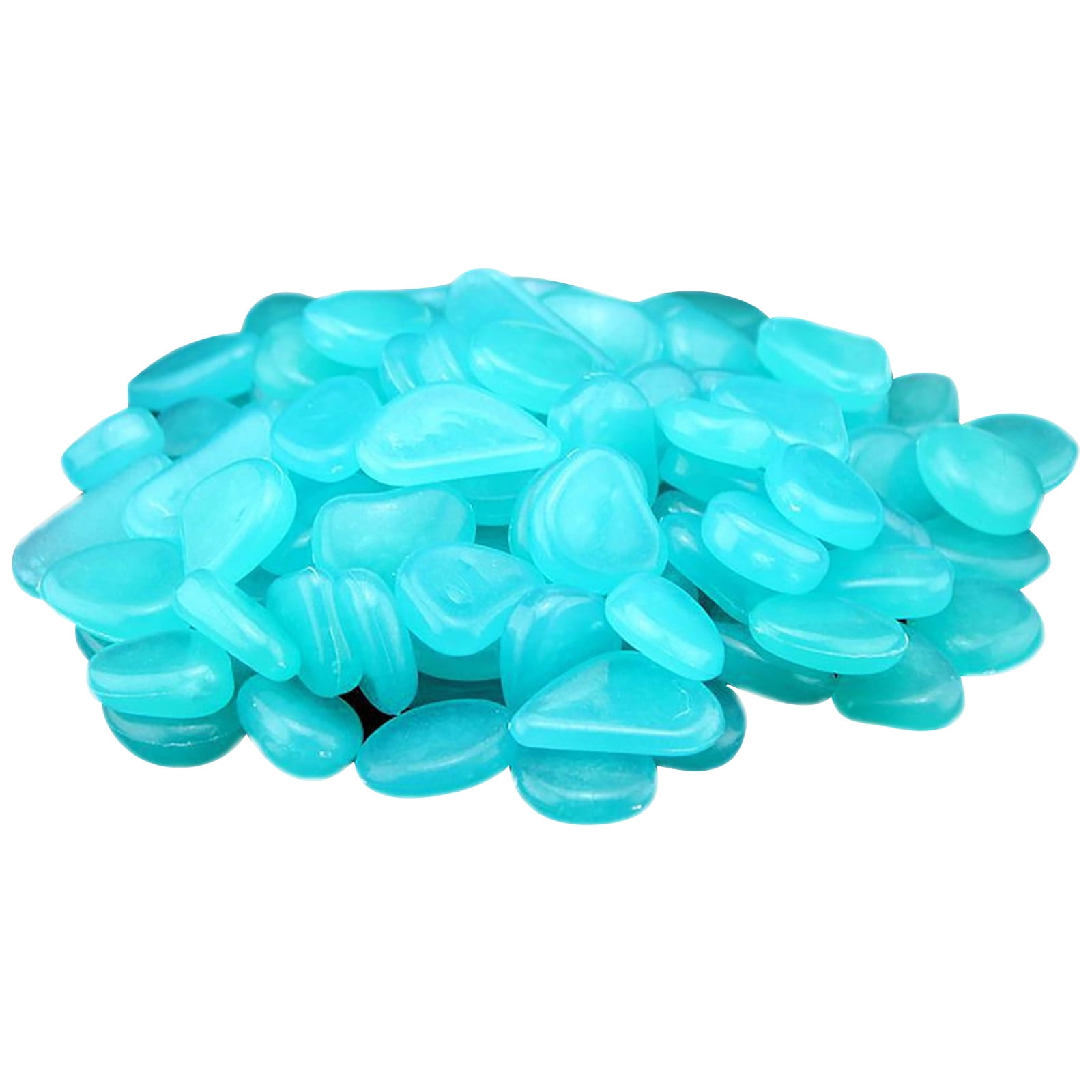 OAVQHLG3B Glow in The Dark Rocks - 200pcs Multi Color Garden Pebbles ...