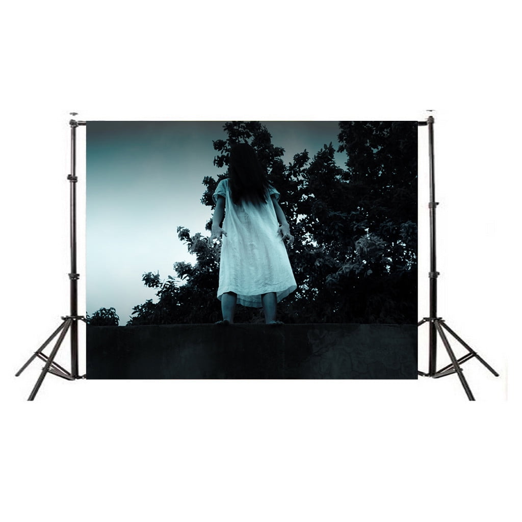 OAVQHLG3B Halloween Backdrop Pumpkin Lantern Ghost Birthday Party ...