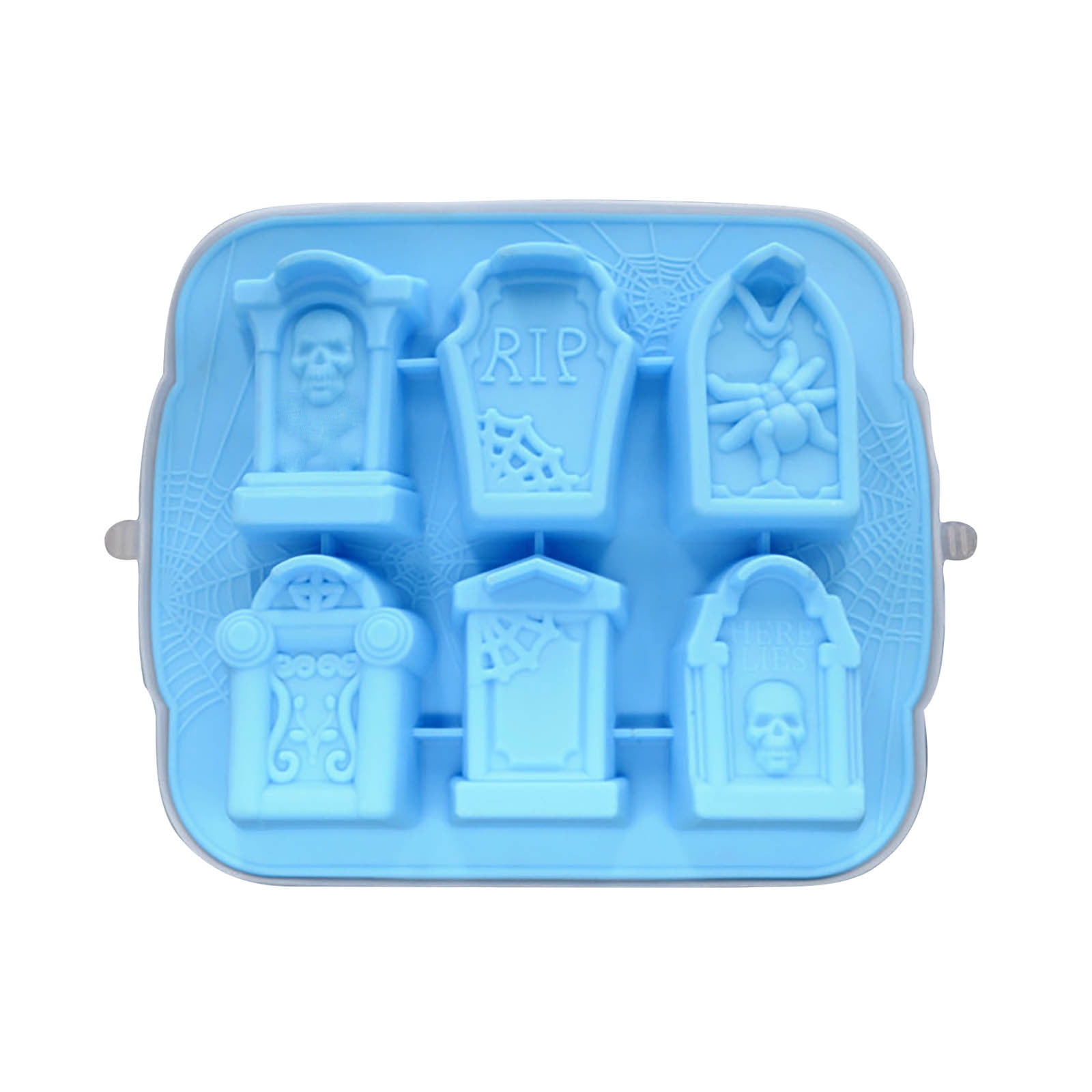 OAVQHLG3B Halloween Decorations Cake Mold Large Skull Cake Pan Haunted ...