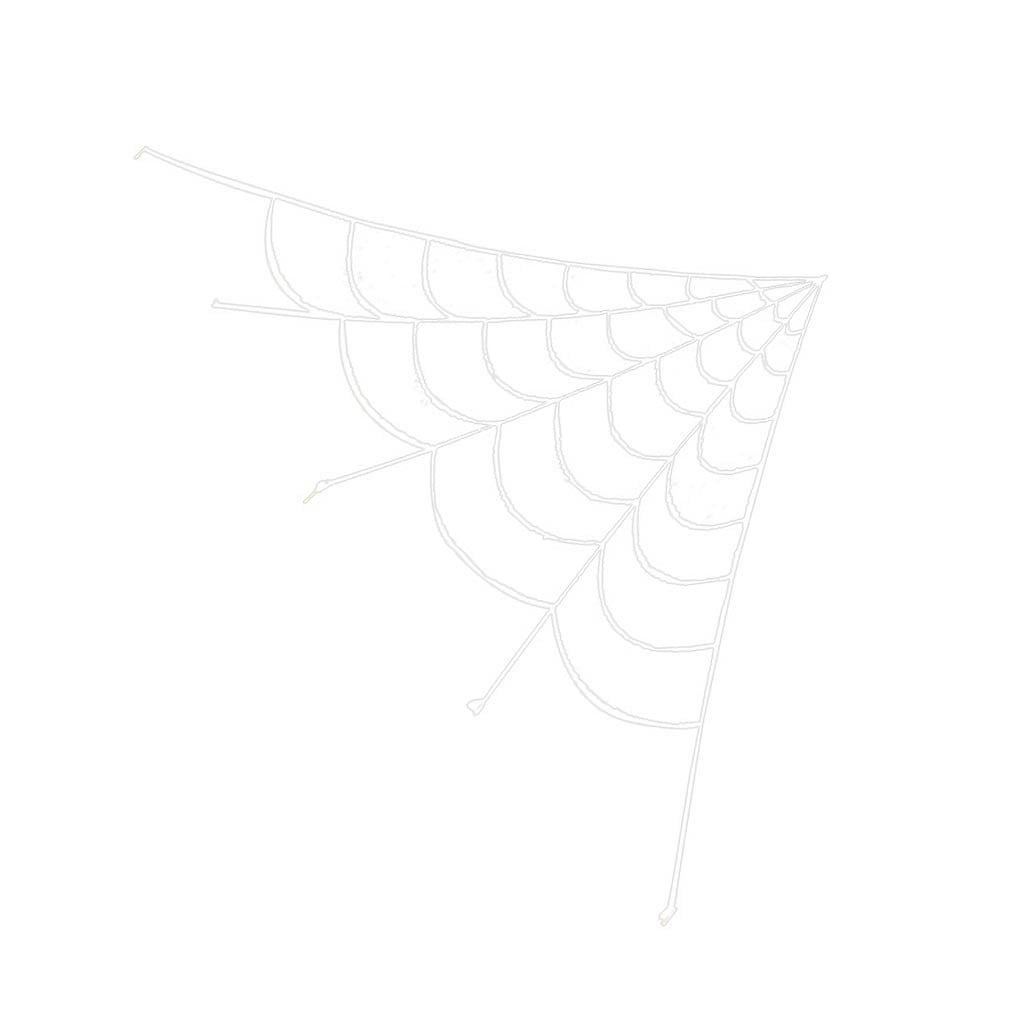 OAVQHLG3B Halloween Decorations Spider Web Triangular Mega Outdoor ...