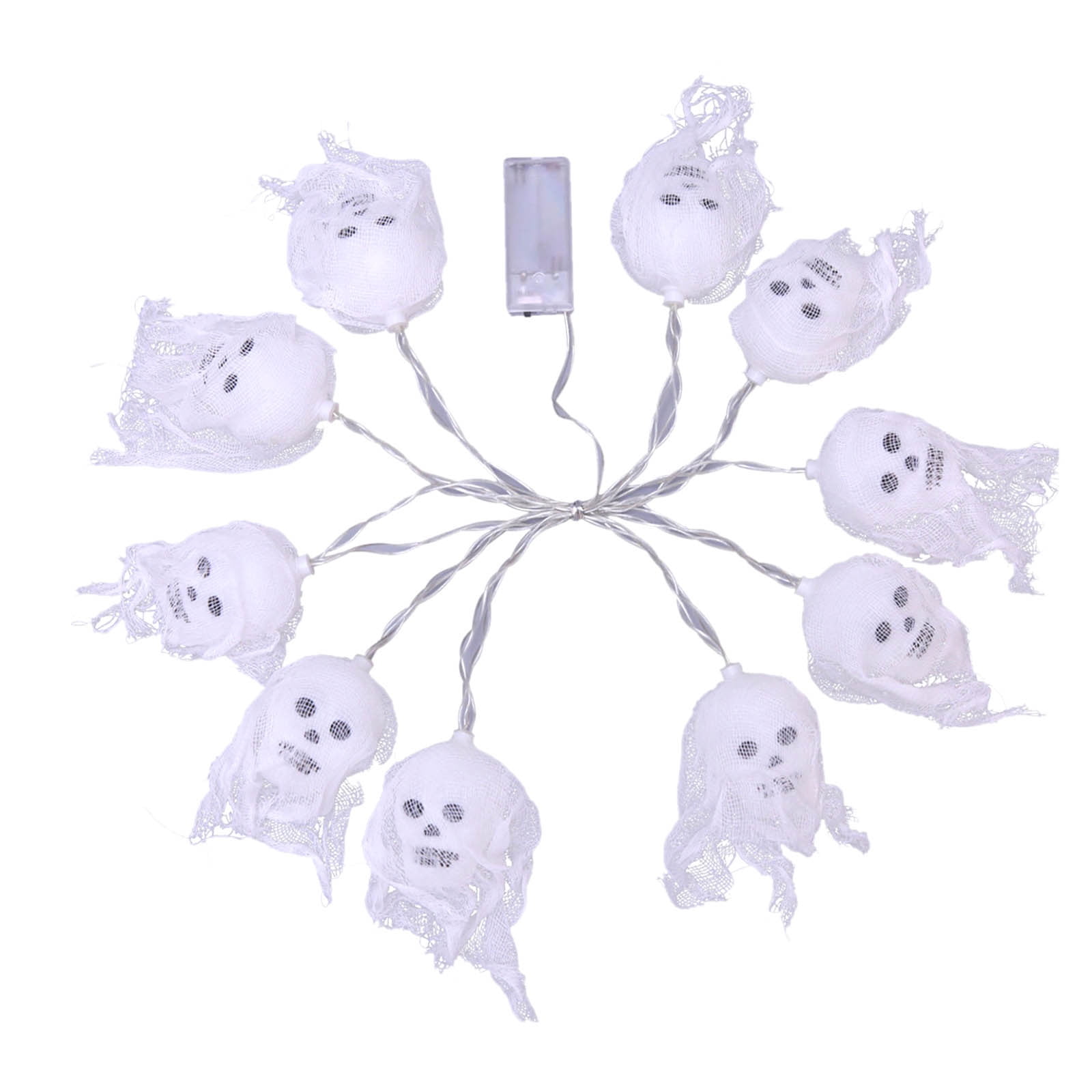 OAVQHLG3B Halloween String Lights, 10 LEDs Battery Operated Halloween ...