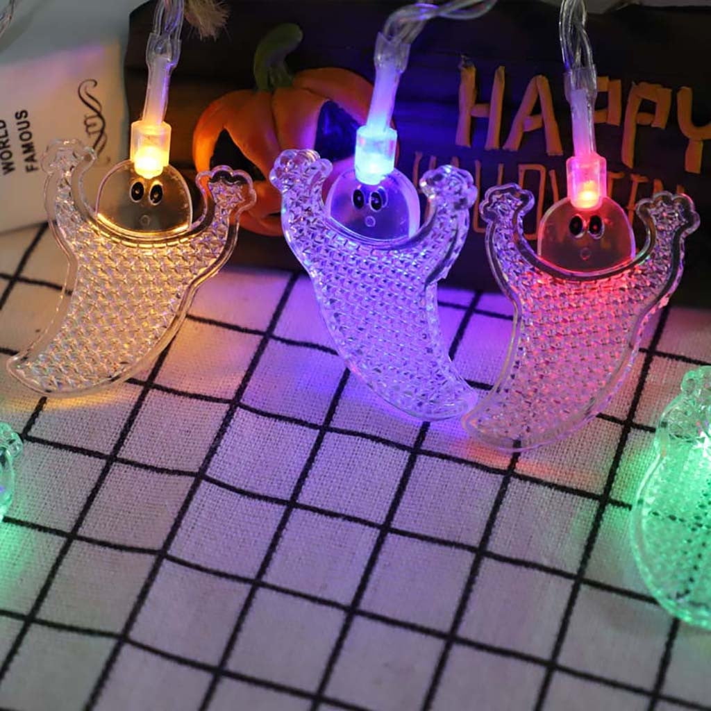 OAVQHLG3B Halloween String Lights, LED Ghost Lights, Holiday Lights for ...