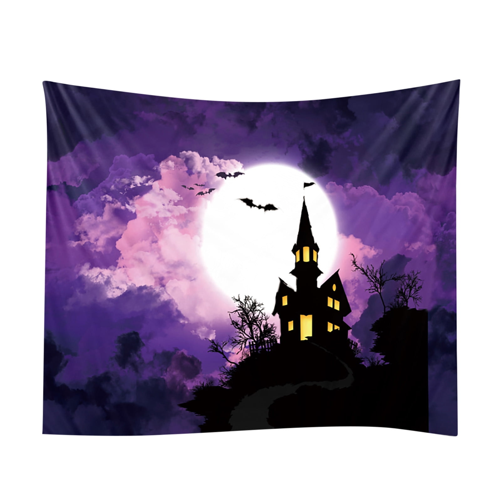 OAVQHLG3B Halloween Tapestry for Bedroom 90x59 Inch Gothic Hippie ...