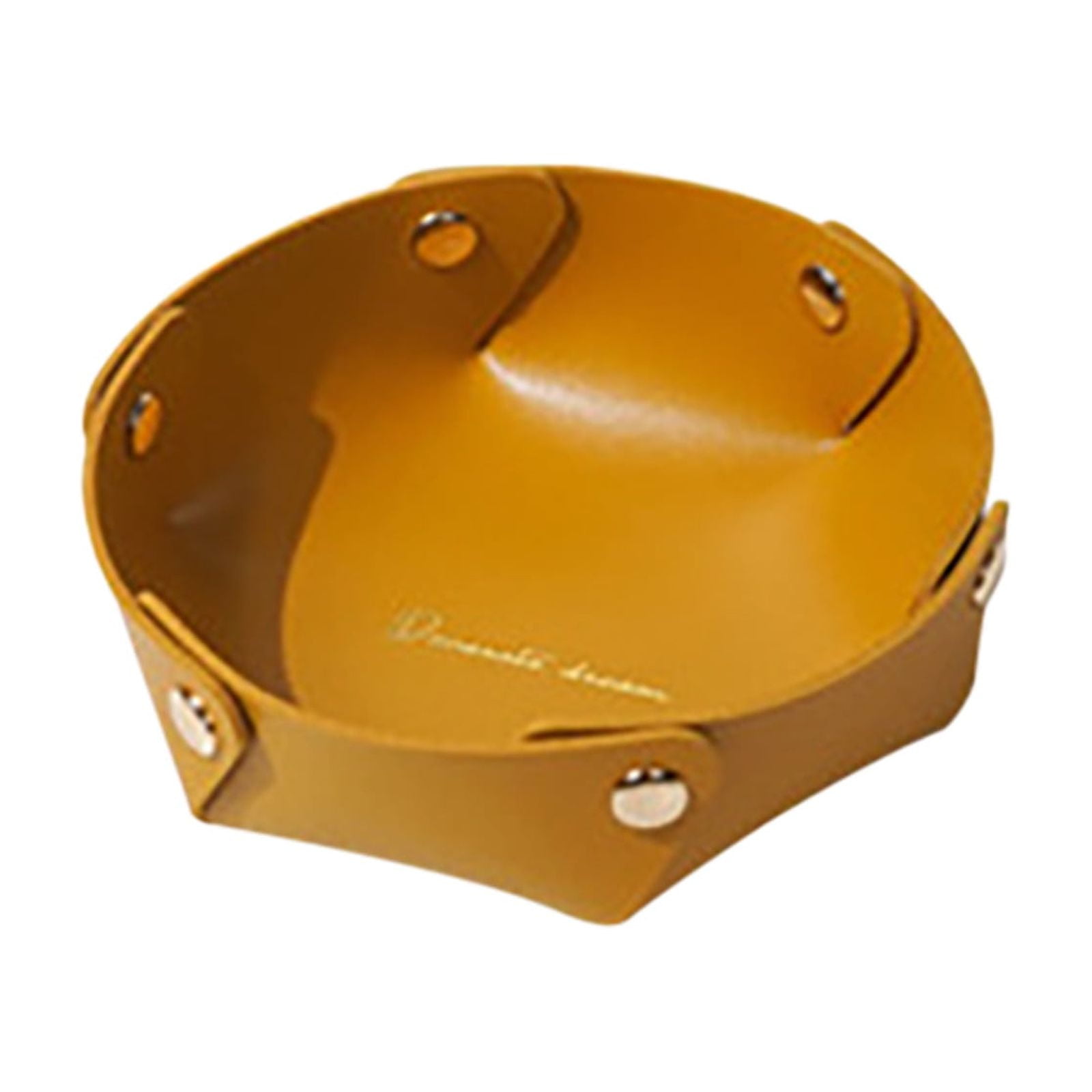 OAVQHLG3B Jewelry Tray, Valet Tray PU Leather Tray for Men Key Wallet ...