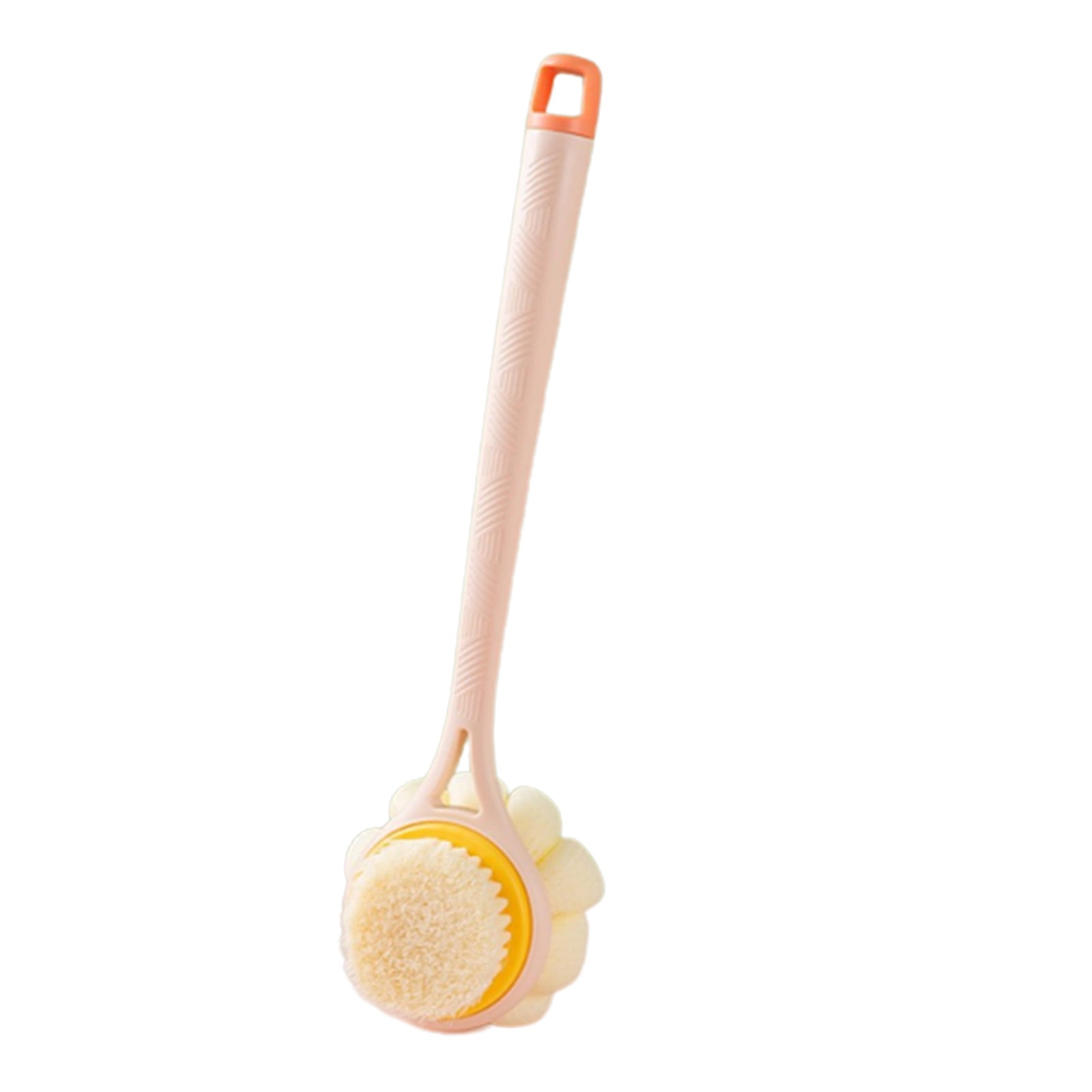 OAVQHLG3B Loofah Back Scrubber for Shower, Wooden Long Handle Bath ...