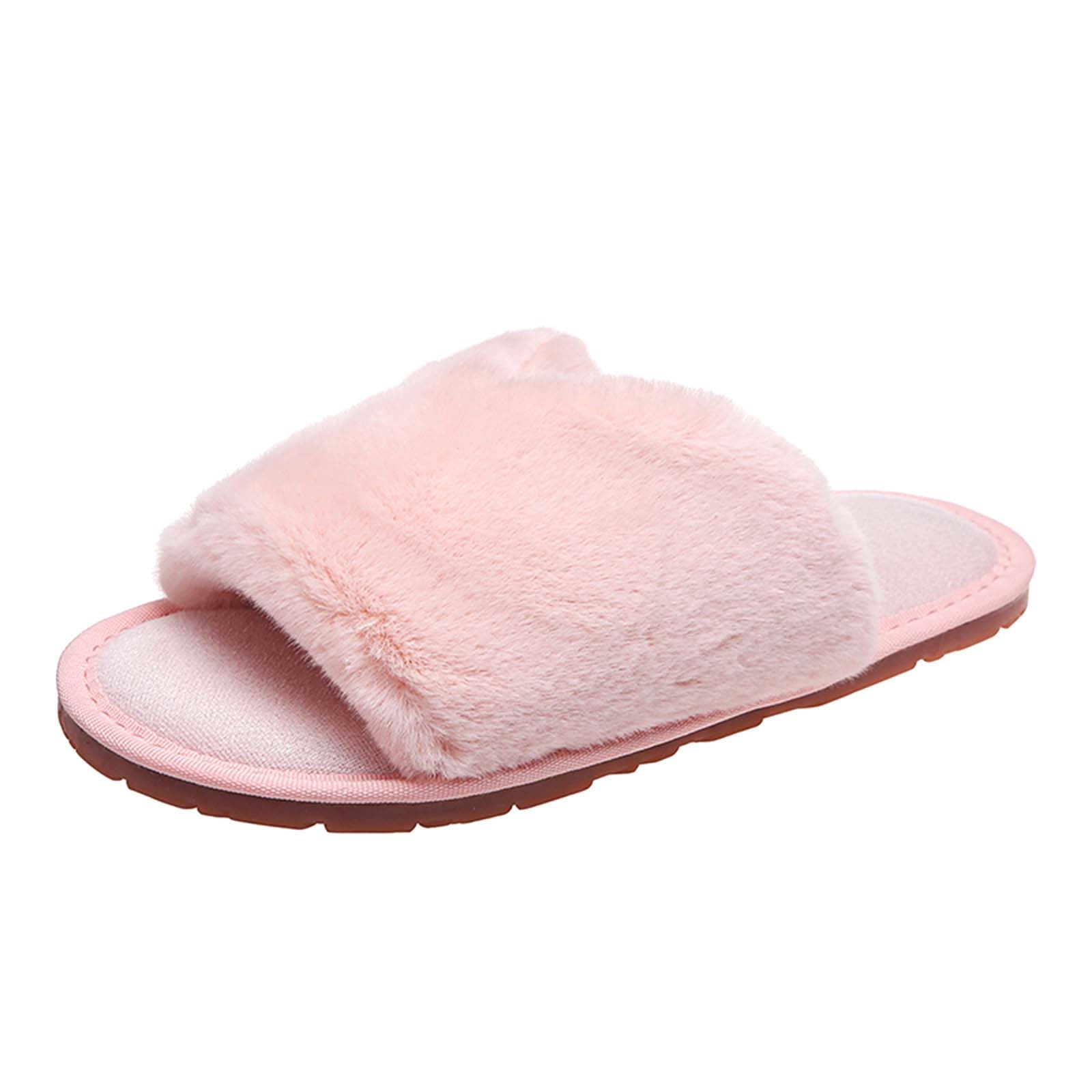 OAVQHLG3B New Style Plush Slippers, Women's Home Slippers, Home ...