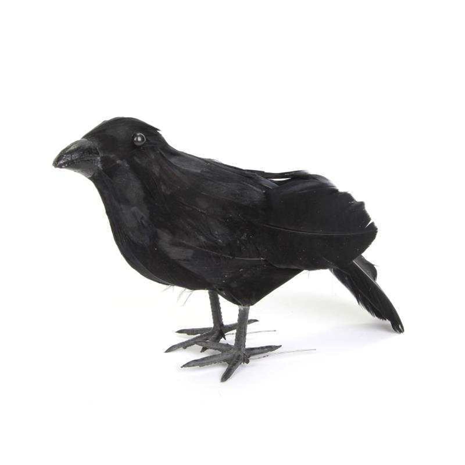 OAVQHLG3B Realistic Crows Halloween Decorations Lifesize Extra Large ...