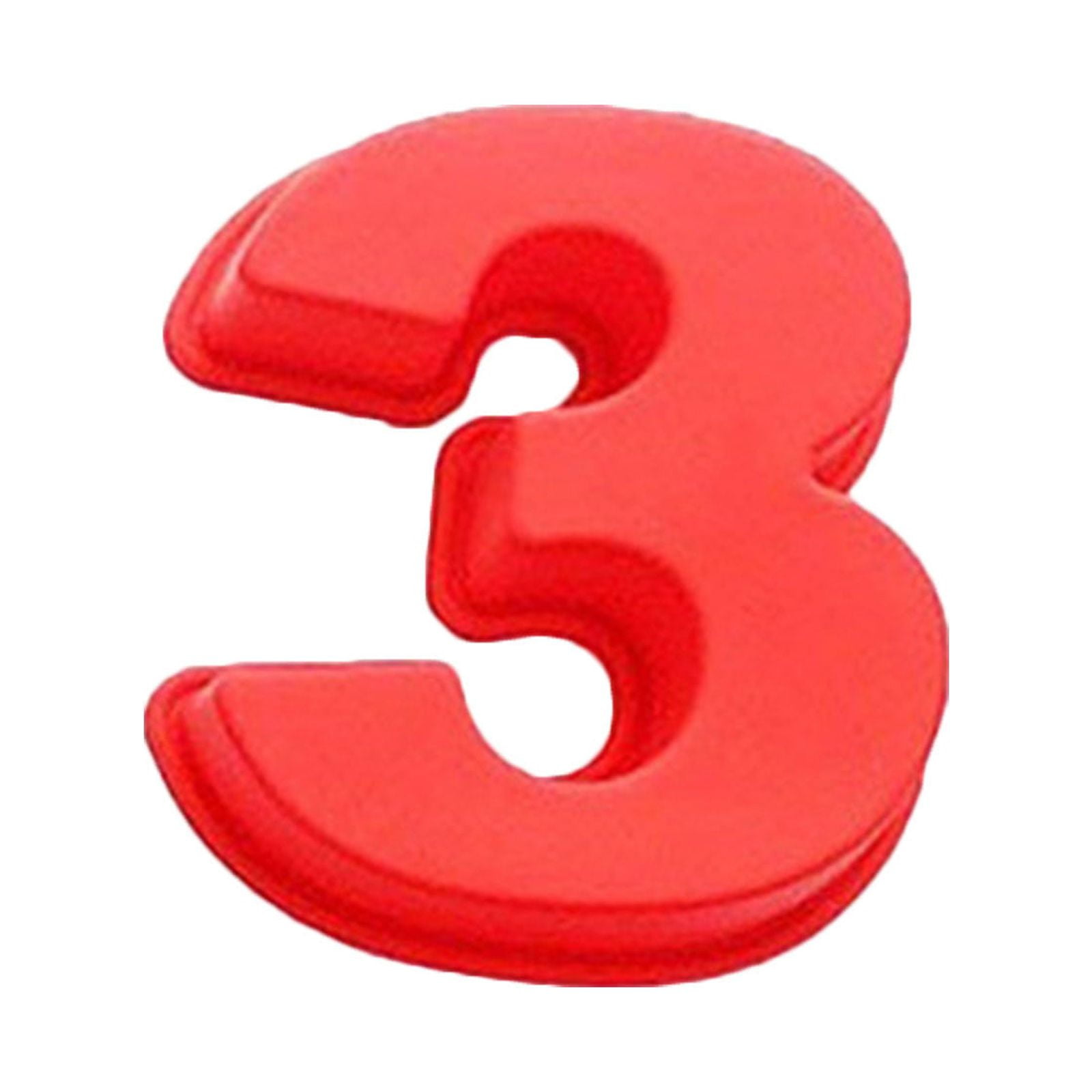 OAVQHLG3B Silicone Numbers Cake Molds,3D Digital Baking Silicone Mould ...