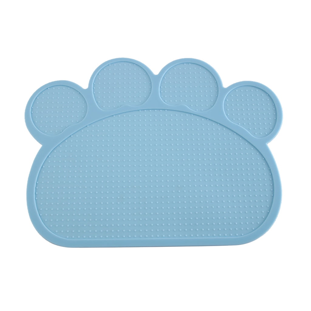 OAVQHLG3B Silicone Pet Feeding Mat,Cat Food Mat Dog Food Mat Water Bowl ...