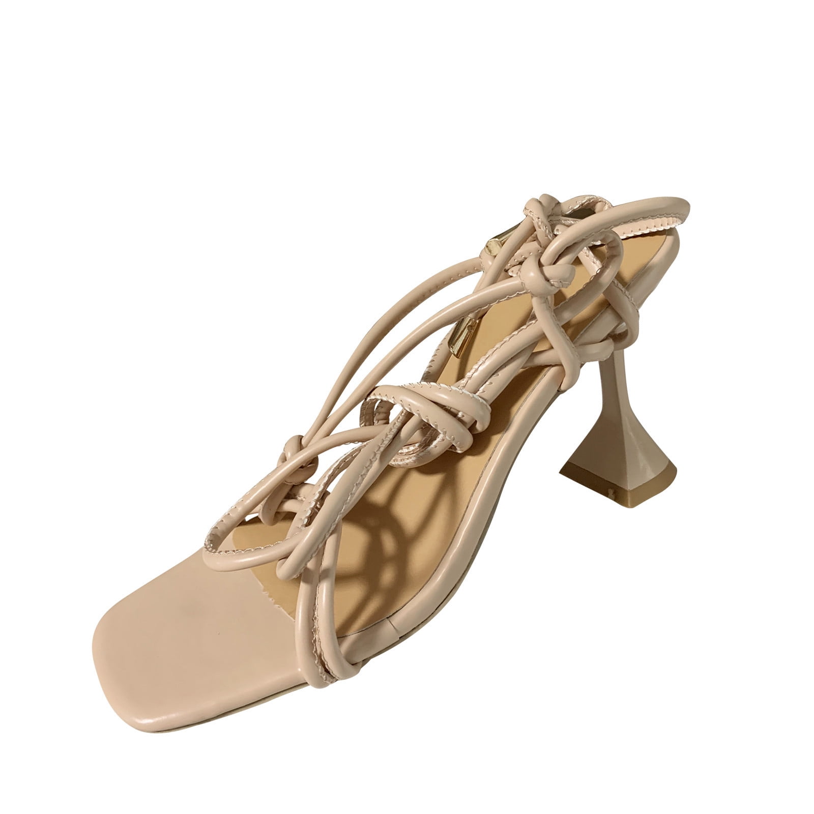 OAVQHLG3B Wedge Sandals for Women New Comfortable Hemp Rope Wedges With ...