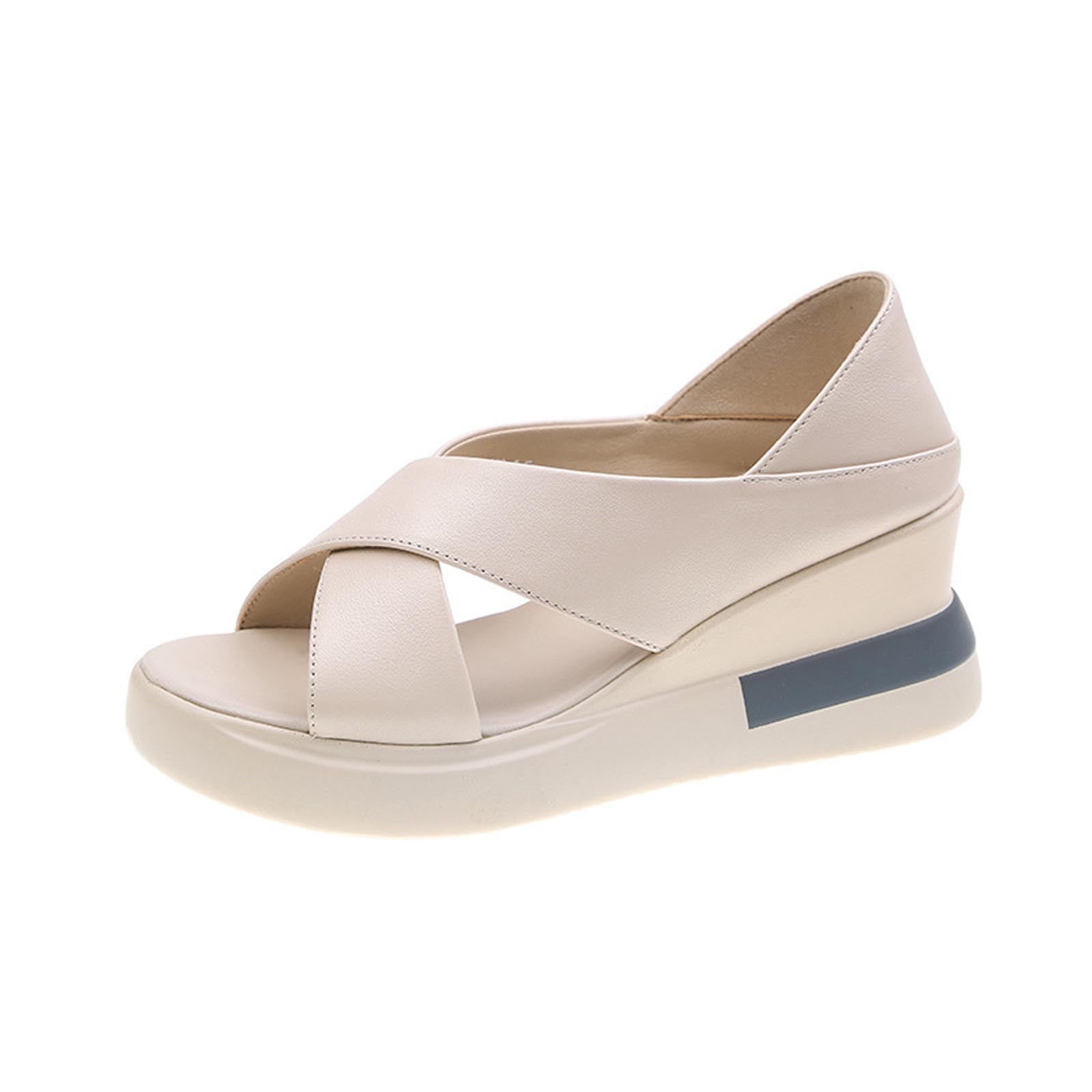 OAVQHLG3B Wedge Sandals for Women Summer Ladies Shoes Casual Women's ...