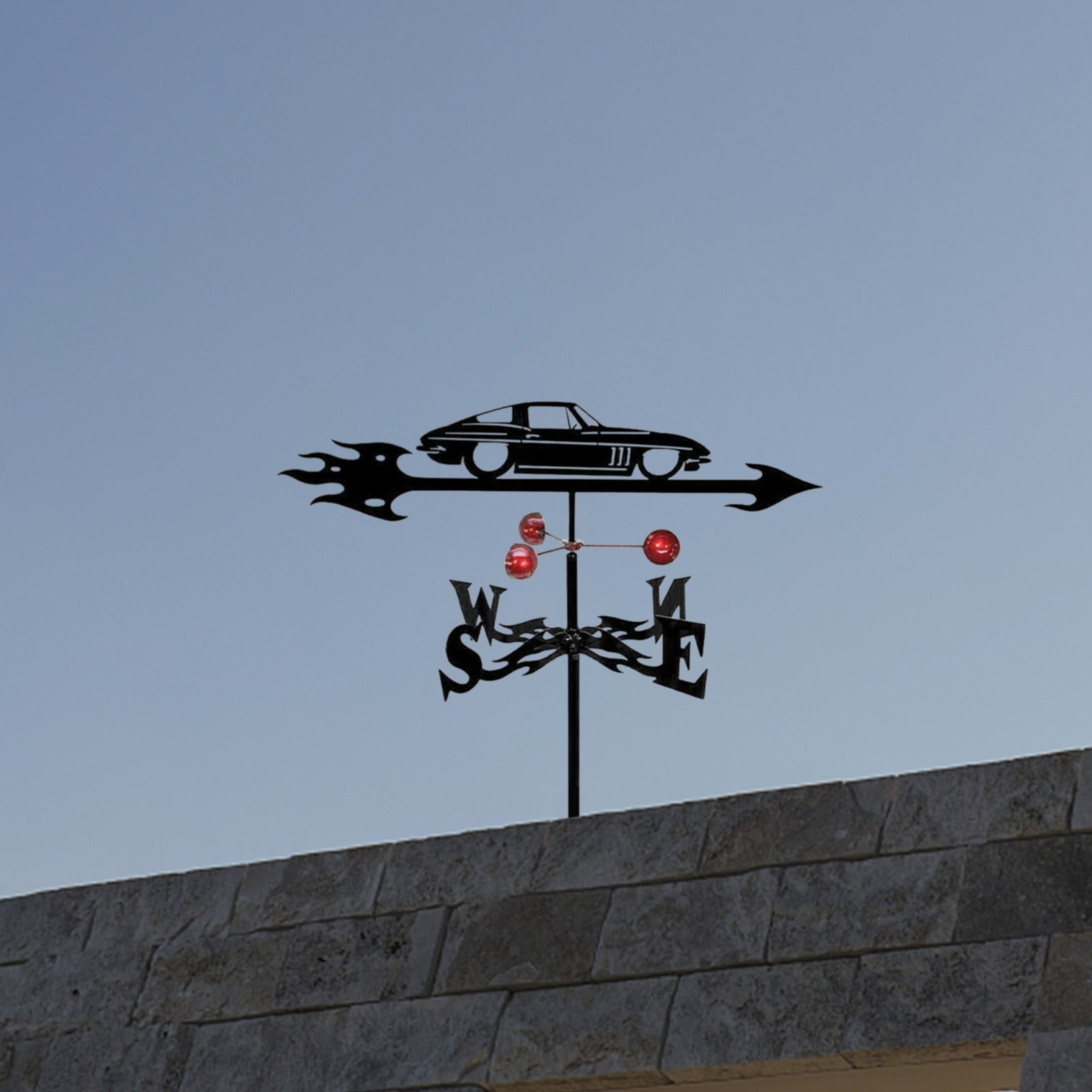 OAVQHLG3B Wind Vane Garden Decoration Weather Vane Garden Mount Yard ...