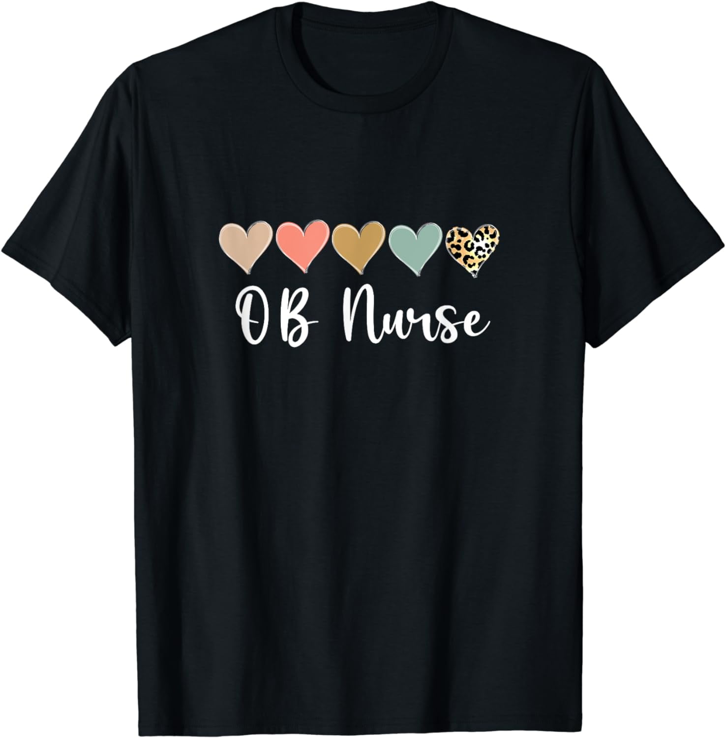 OB Nurse, Leopard OB/GYN nurses, and perinatal nurses T-Shirt - Walmart.com