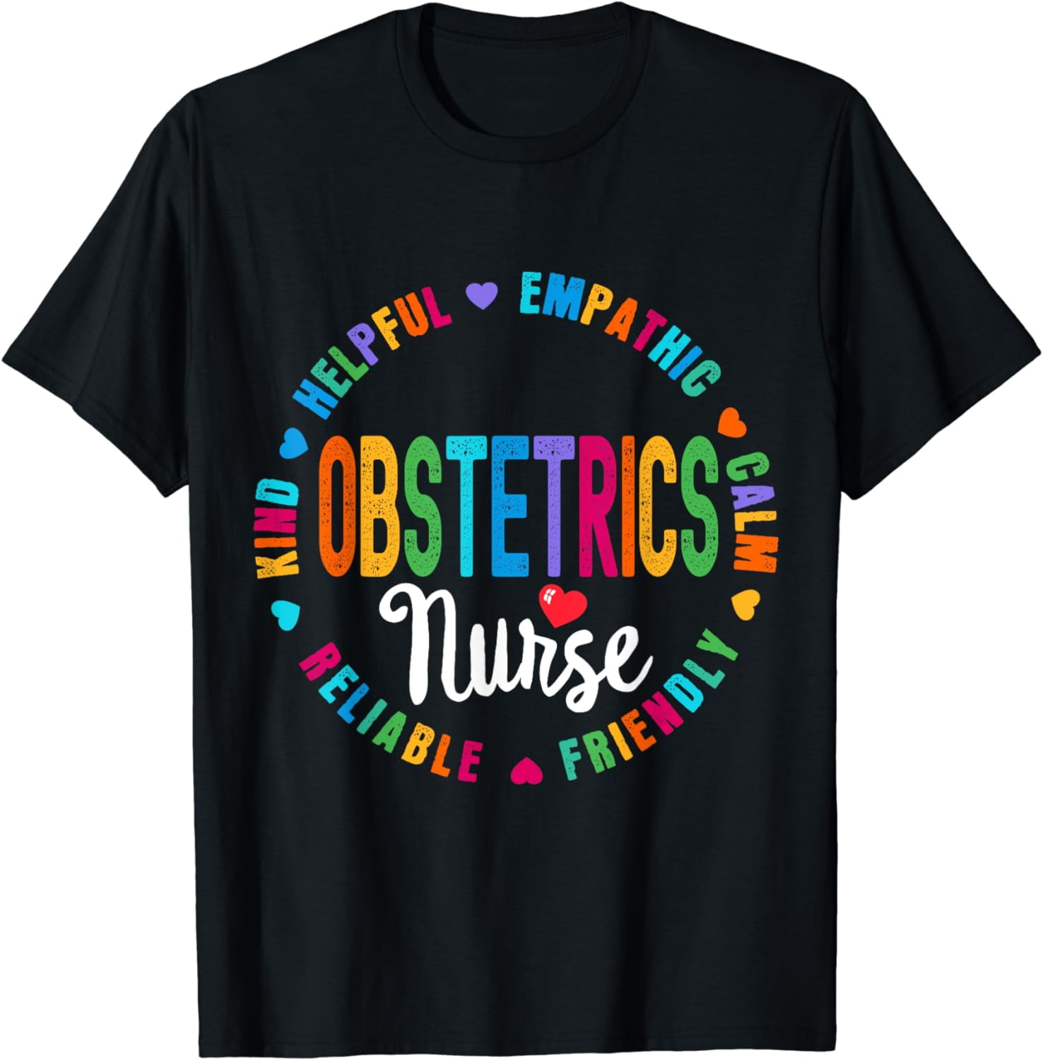 OB Nurses Squad Obstetrics Nurse Obstetrical Nursing Crew T-Shirt ...