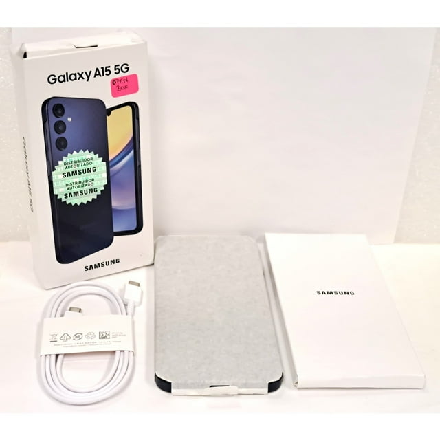 OB Samsung Galaxy A15 5G (256GB, 8GB) 6.5" Unlocked, Global 4G LTE ...