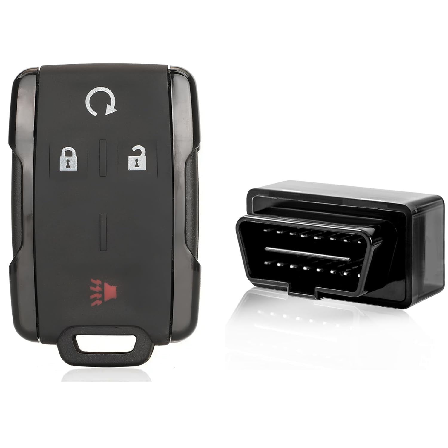 OBD Key fob Programmer Tool & Key Fobs, Keyless Entry Remote 315Mhz ...