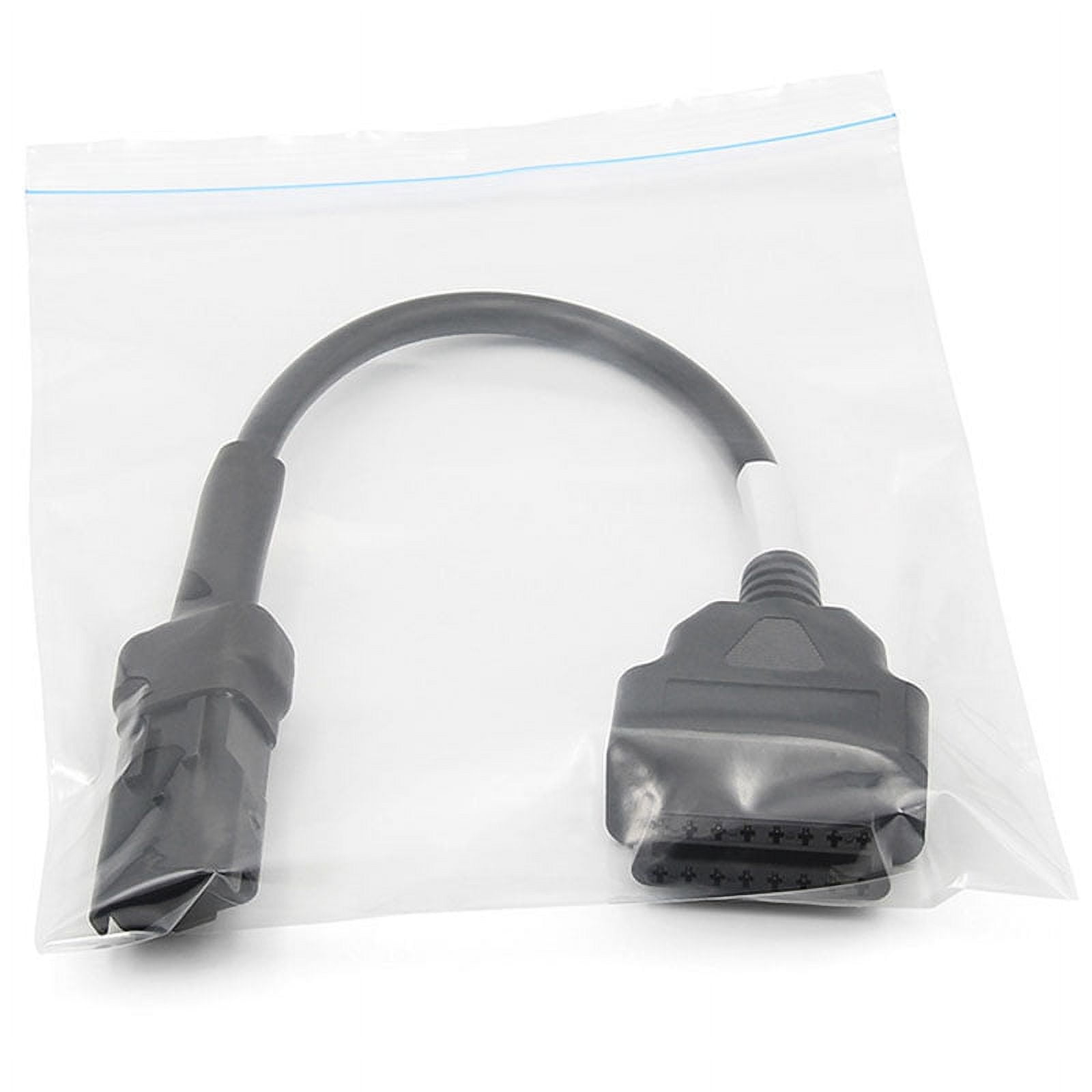 OBD Motorcycle Cable for 4 Pin Plug Cable Diagnostic Cable 4Pin to OBD2 ...