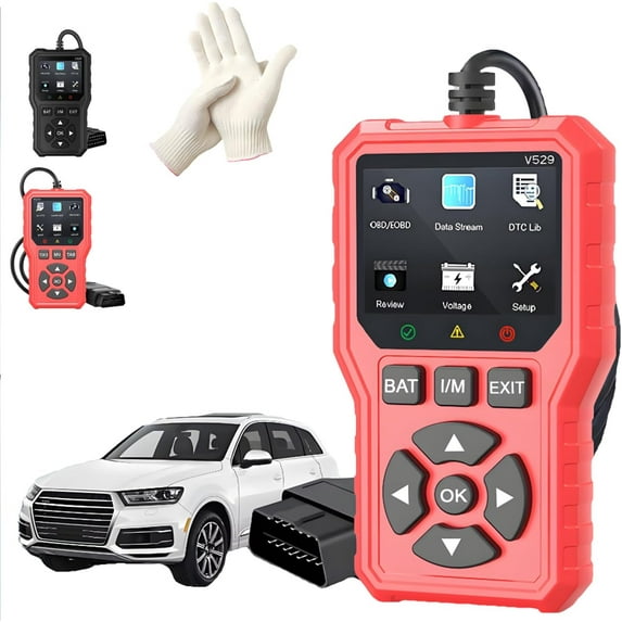 OBD2 Advanced Diagnostic Tool Professional Engine Code Reader, Reset ...