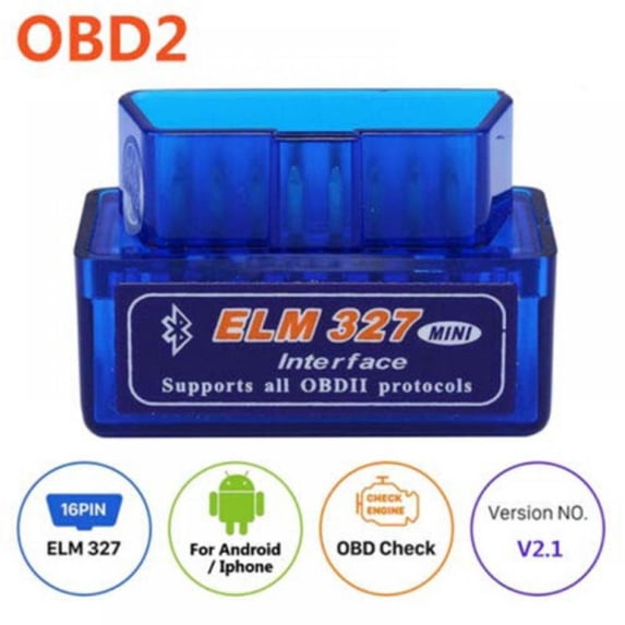 OBD2 Car Bluetooth Scanner Code Reader OBDII ELM-327 Read Tool For ...