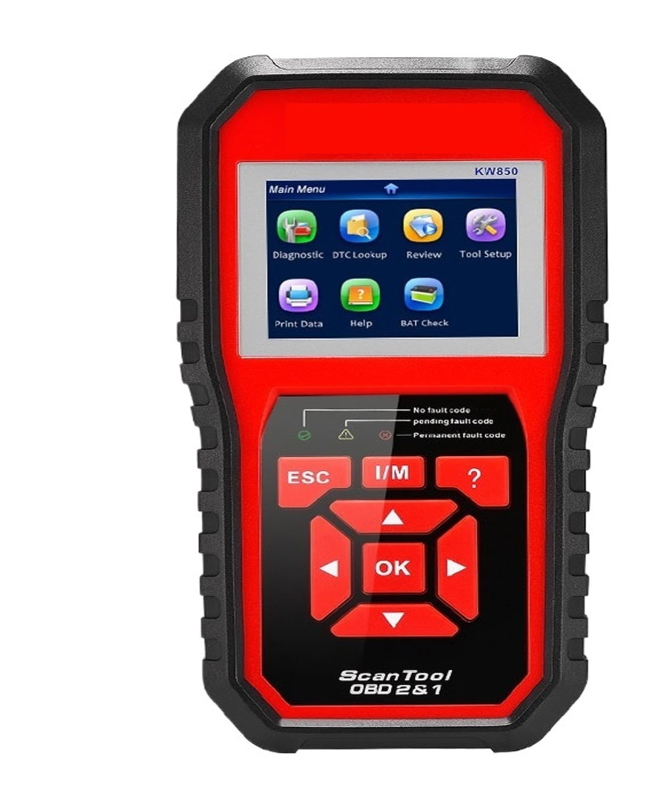 OBD2 KW850 Car OBD 2 Scanner Professional Scanner Diagnostic Tools OBD2 ...