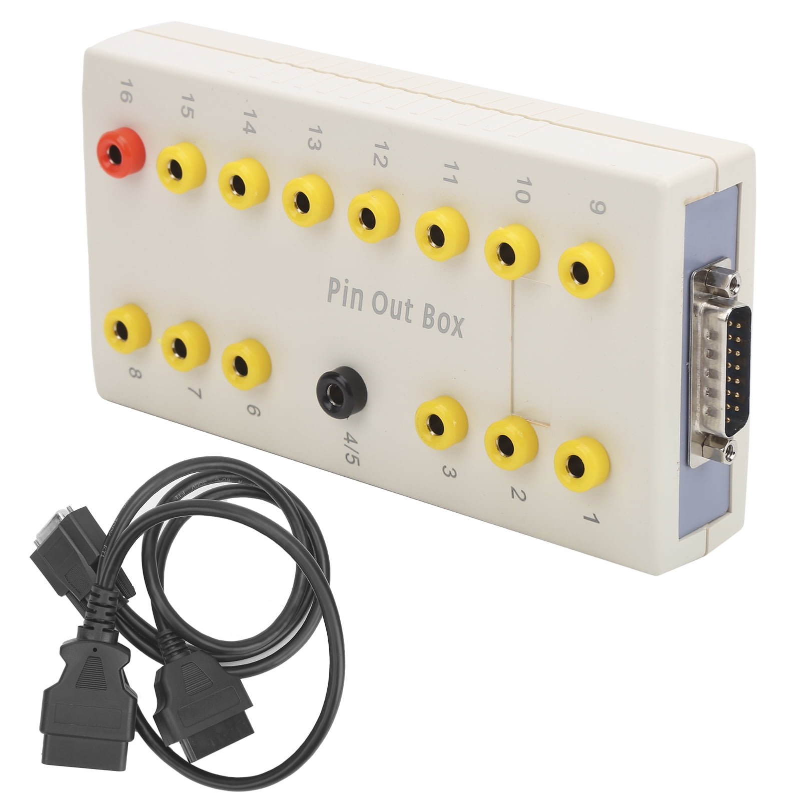 OBD2 Pin Out Box with Diagnostic Cable Kit Covere All Test Points Auto ...