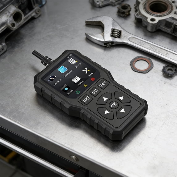 OBD2 Scanner Automobile Fault Inspection Detector 6.1 Inch Handheld ...