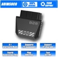 OBD2 Scanner Bluetooth Full System Car Scanner Diagnostic Tool for IOS ...