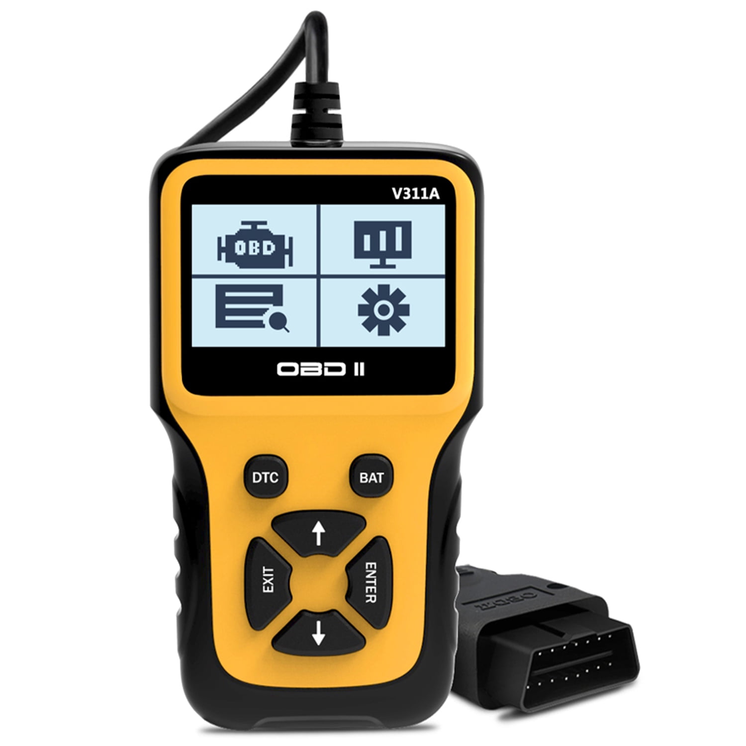 OBD2 Scanner, Car Code Reader, Automotive Engine Fault Code Reader ...