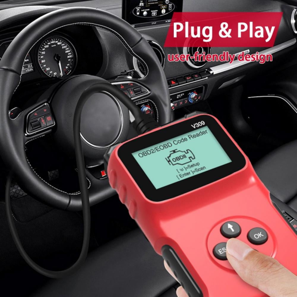 OBD2 Scanner Code Reader Car Engine Fault Code Reader Car Diagnostic ...