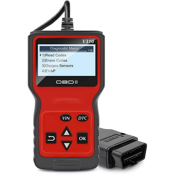 OBD2 Scanner Code Reader for Check Engine, CAN Diagnostic Tool, Read ...