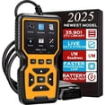 OBD2 Scanner Diagnostic Tool - Check Engine Light Code Reader, Reset Function, Data Stream, I/M ...