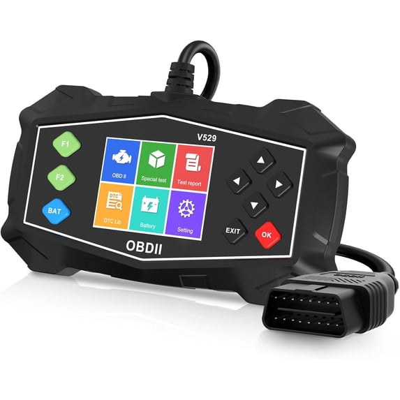 OBD2 Scanner Diagnostic Tool, Professional Automotive Scanner with Test ...