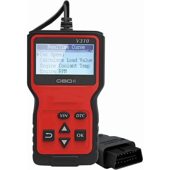 OBD2 Scanner Diagnostic Tool, V310 OBDII Engine Fault CAN Diagnosis ...