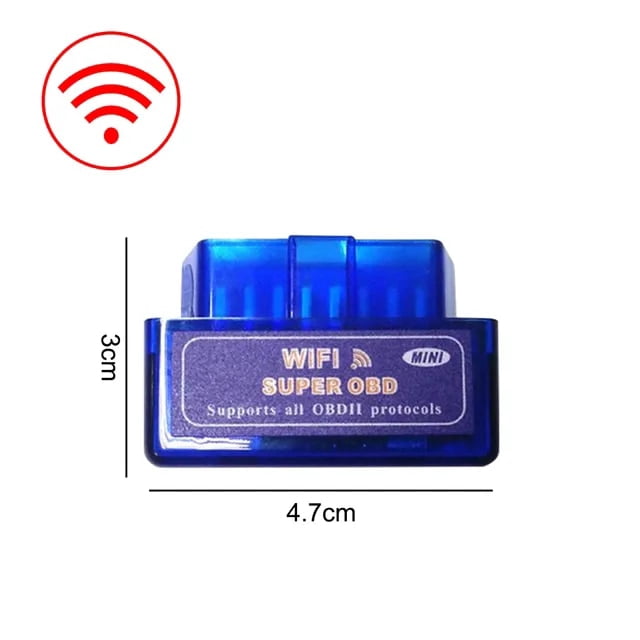 OBD2 Scanner ELM327 Car Diagnostic Detector Code Reader Tool V1.5 WIFI ...