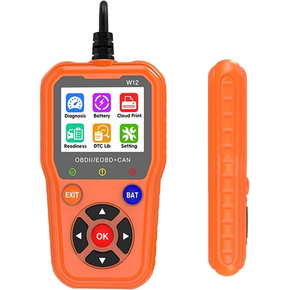 OBD2 Scanner, Fixd Diagnostic Tool, Check Engine Code Reader with Reset ...