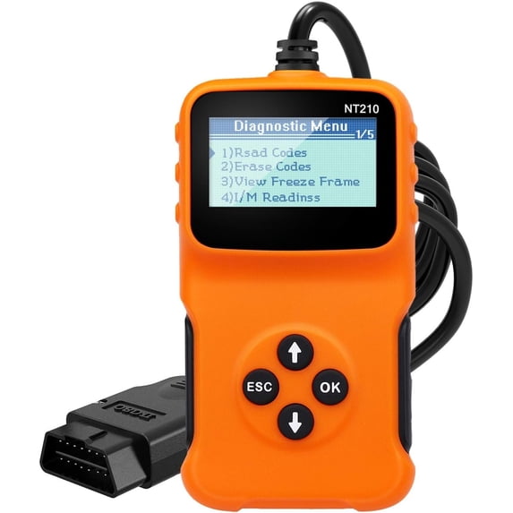 OBD2 Scanner, OBD2 Reader, OBD II Scanner, Fix Diagnostic Tool, Code ...