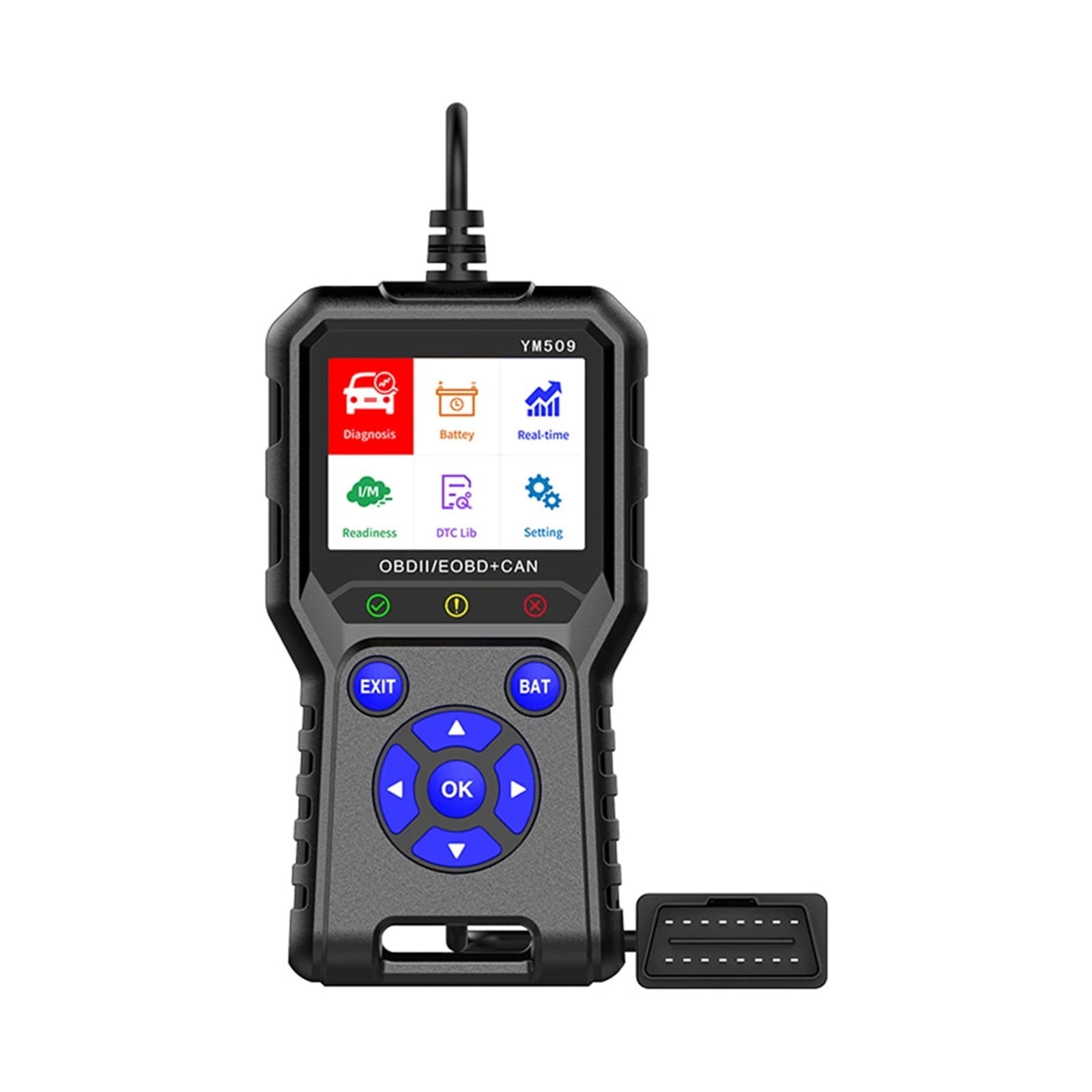 OBD2 Scanner ODB2 Code Reader Automotive Multi Languages Engine OBD 2 ...