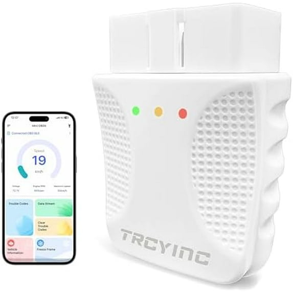 OBD2 Scanner Reader (Bluetooth 5.4 Wireless) | Auto Diagnostic Tool for ...