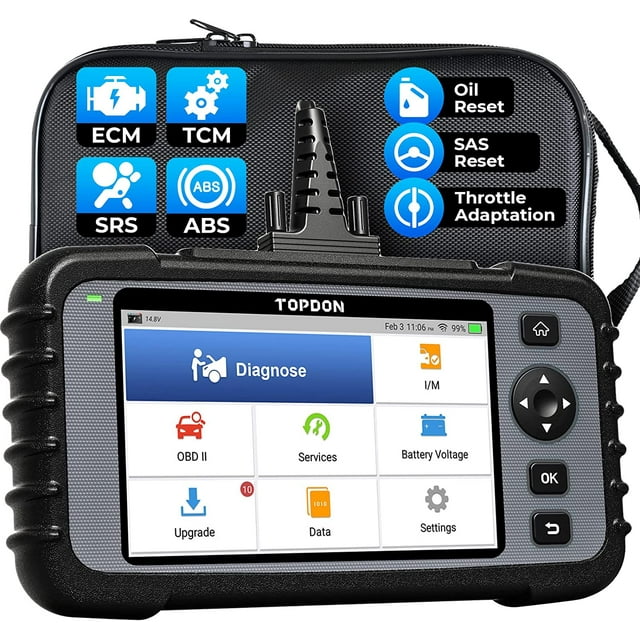 OBD2 Scanner TOPDON ArtiDiag500 Car Diagnostic Scanner Engine ABS SRS ...