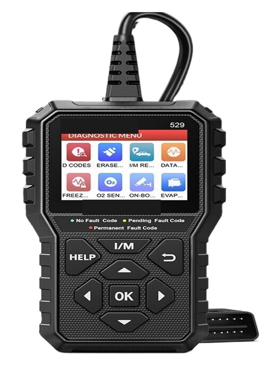 OBD2 Scanner Tool Diagnostic Tools Turn Off Engine Light Code Reader ...