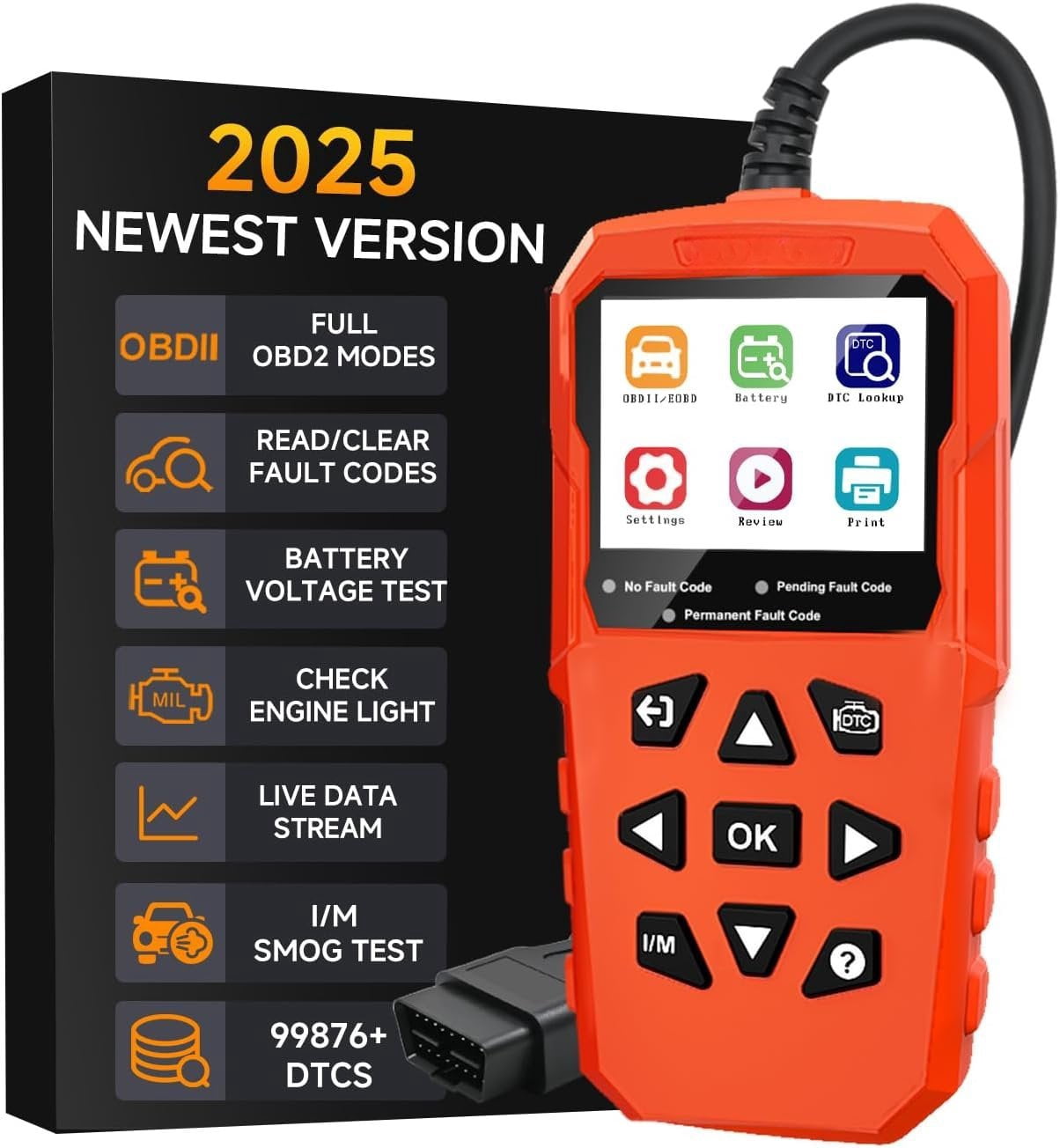 OBD2 Scanner,V880 Scanner Diagnostic Tool: Check Engine Code Reader ...