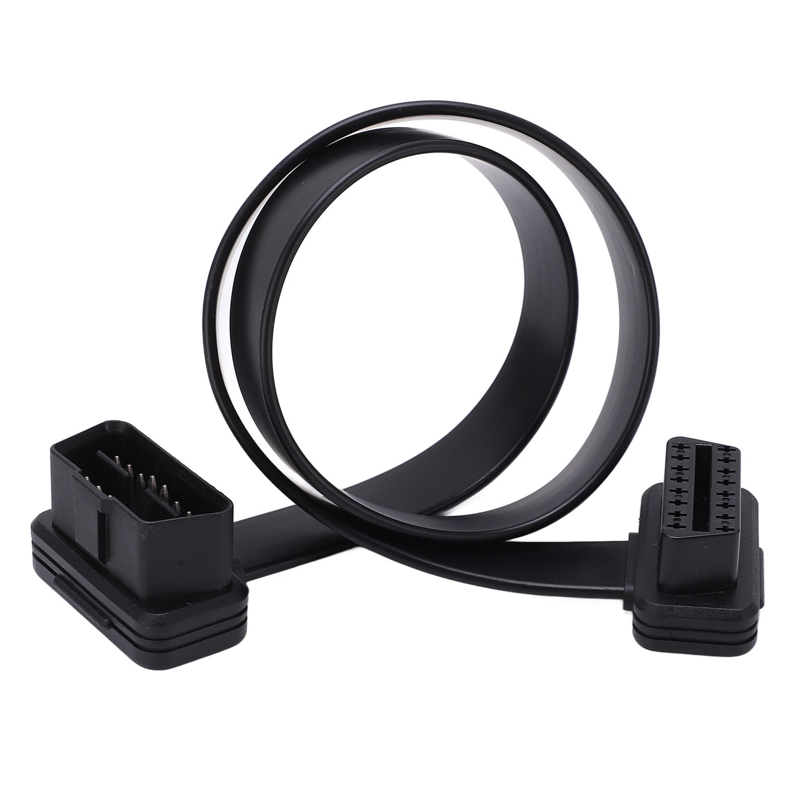 OBD2 Splitter for Diagnostic Tools, Right Angle Y Cable Design ...
