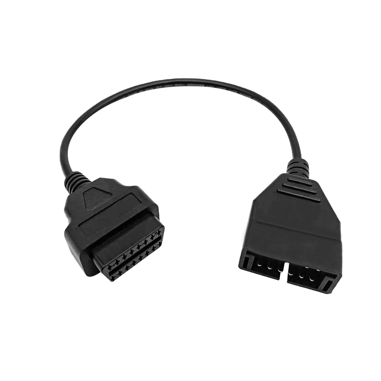 OBD2 to OBD1 GM Adapter, 12 Pin to OBDII 16 Pin Cable, Car Diagnostic ...