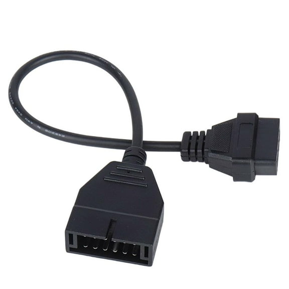 QenASHaing GM 12-Pin to OBD2 16-Pin Adapter Cable, 16.3 Inch Diagnostic ...